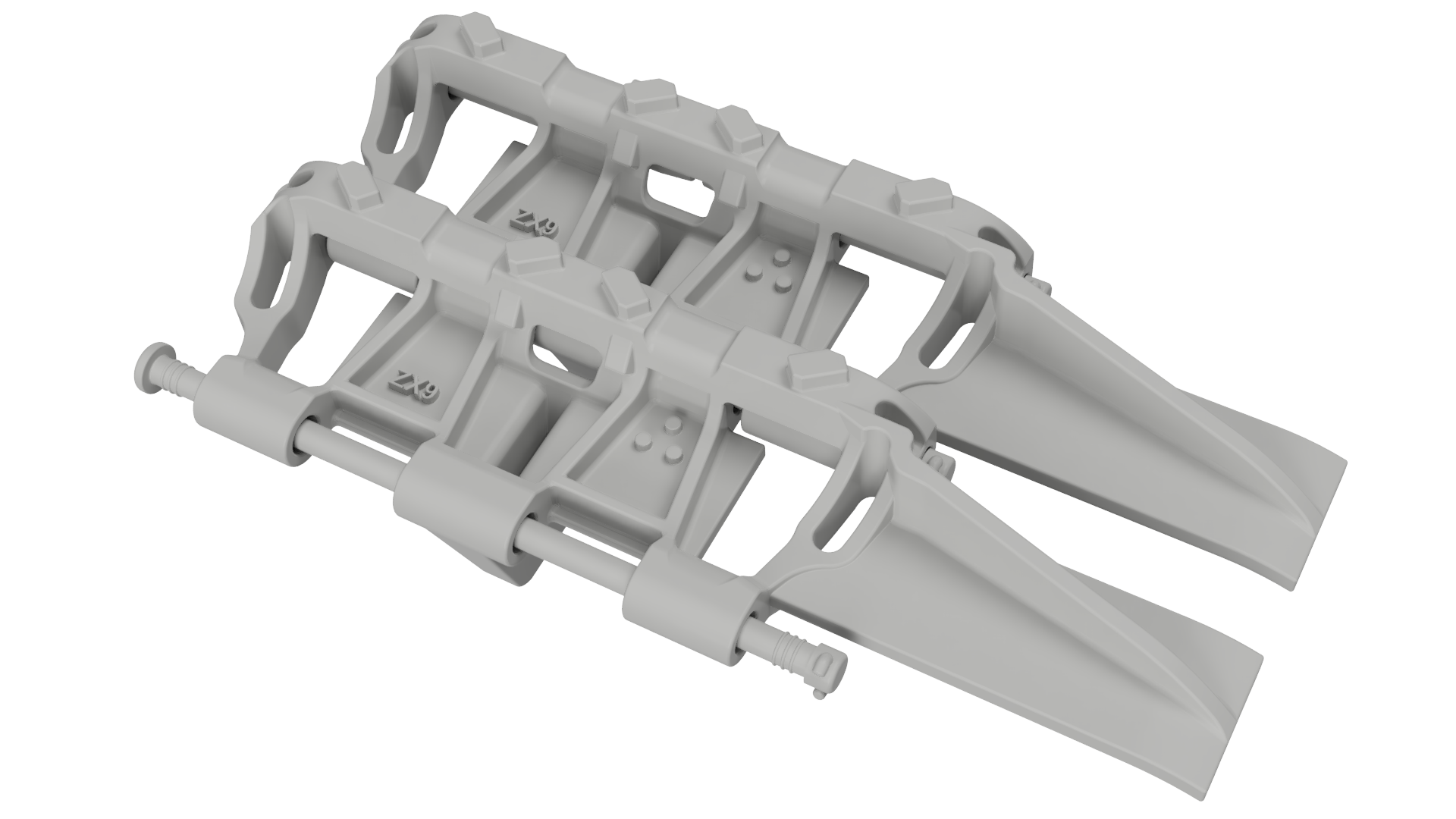 Panzer III IV Winterketten Type 3 Variante 2 – 3D Druck P. Warstat